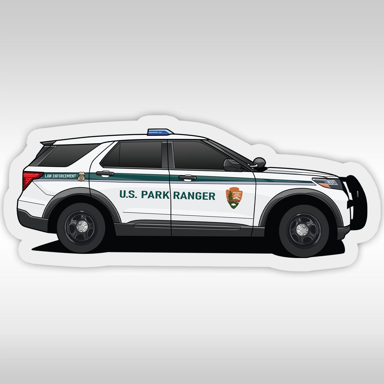 U.S. Customs and Border Protection Stickers - Tahoe- StickerPRO.com
